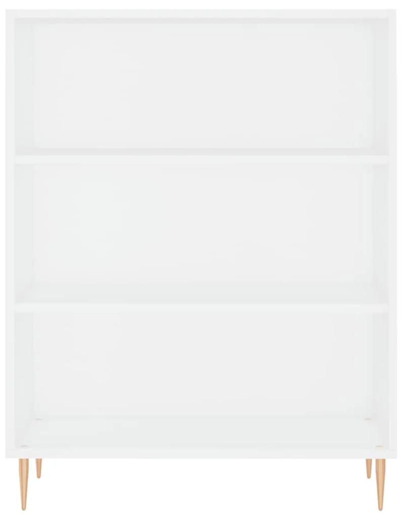 Skříň highboard bílá 69,5 x 34 x 180 cm kompozitní dřevo,  3196059