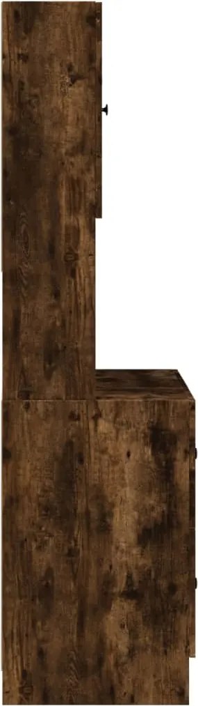 Kuchyňská skříňka kouřový dub 95 x 50 x 180 cm kompozitní dřevo 3276536