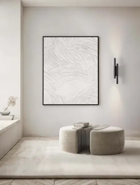 LED černá svítilna na zeď Paron 15W