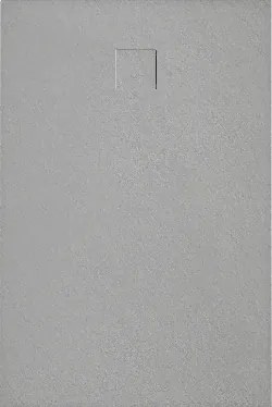 Mexen Bert, SMC obdélníková sprchová vanička 100 x 80 cm, šedá, 4K618010