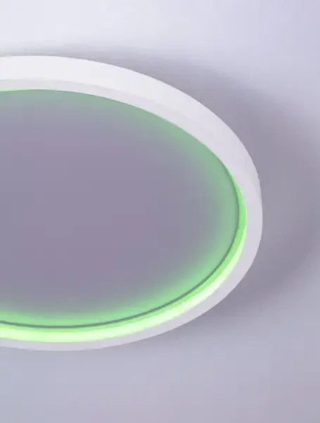 Moderní stropní svítidlo Chet RGB 39 s dálkovým ovládáním
