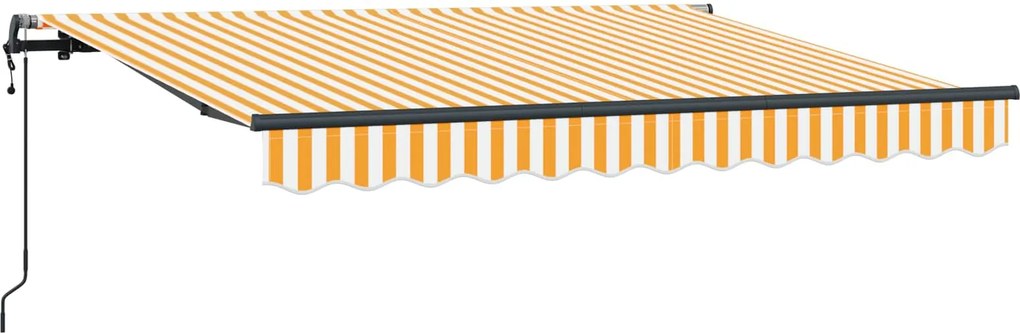 Stahovací markýza Žlutá 300 x 200 cm textil 3329504