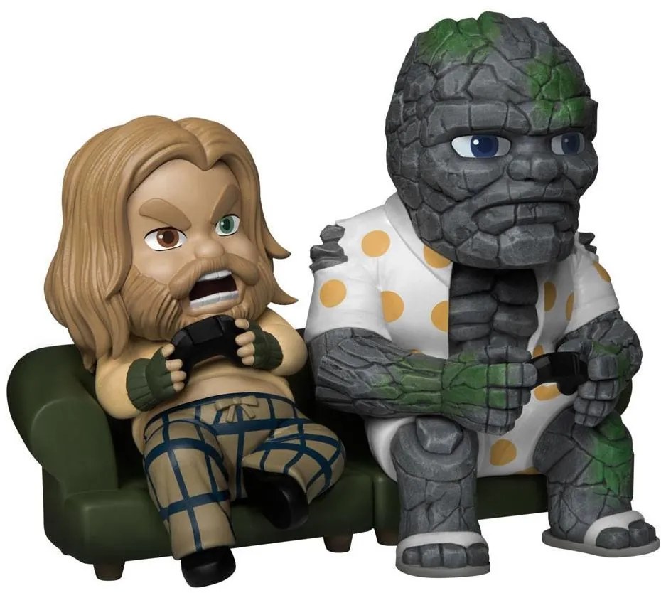 Avengers endgame mini egg attack - bro thor & korg game time - figurky