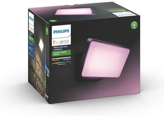 Philips 17435/30/P7 -LED RGB Venkovní reflektor Hue DISCOVER 2xLED/15W/230V IP44