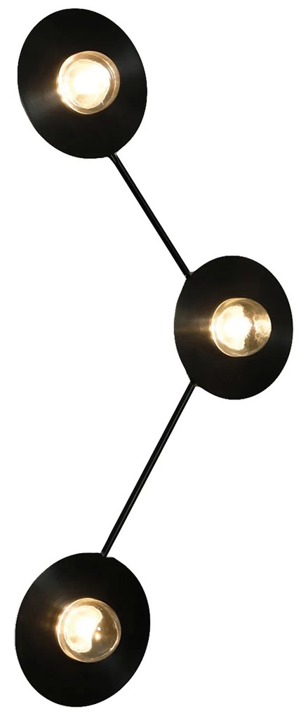 Contain designová nástěnná svítidla Alba Triple Wall Angle (průměr 22 cm)