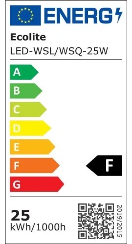 LED podhledové svítidlo Ecolite LADA LED-WSL-25W/27/CHR 25W 2700K teplá bílá