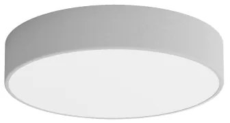 Koupelnové stropní svítidlo se senzorem CLEO 3xE27/24W/230V pr. 40 cm šedá IP54
