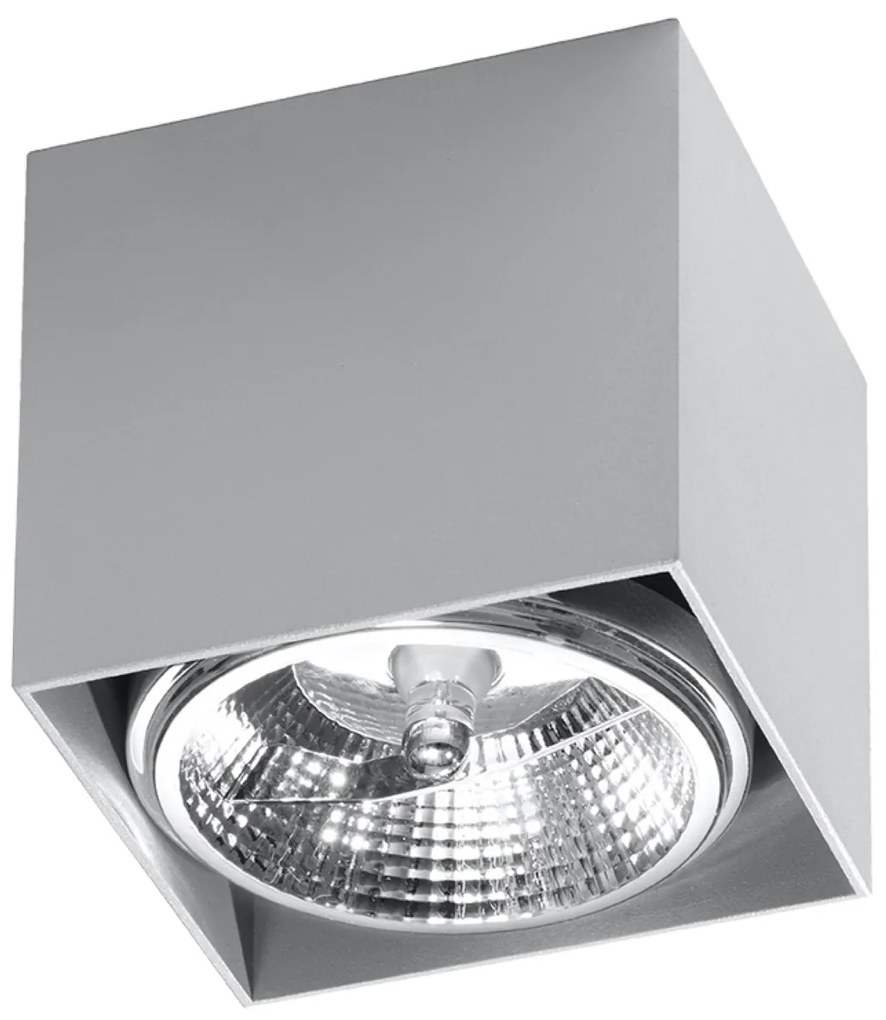 Sollux Lighting Stropní svítidlo BLAKE šedé