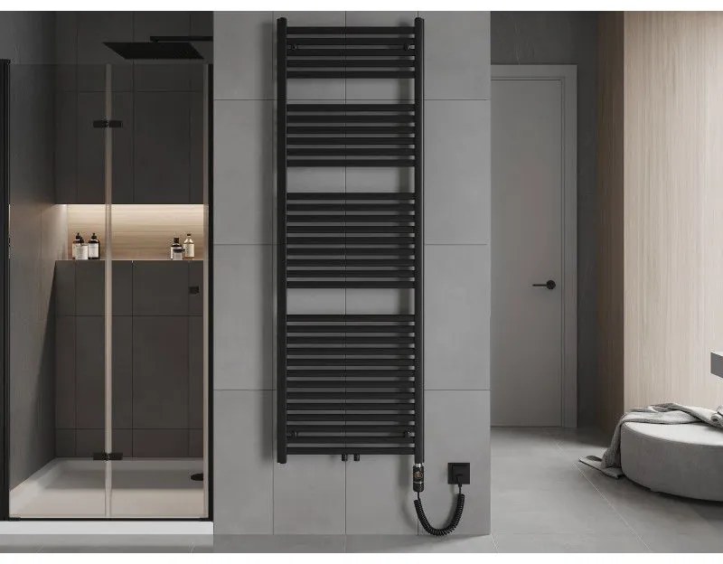 Mexen Hades, elektrické topné těleso 1800 x 600 mm, 900 W, černá, W104-1800-600-2900-70