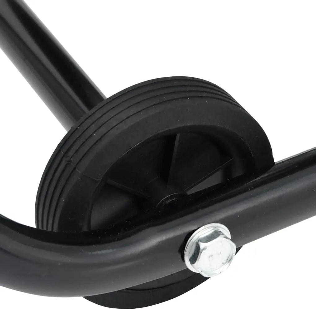 vidaXL Průmyslový bubnový ventilátor 60 cm 172,5 W černý