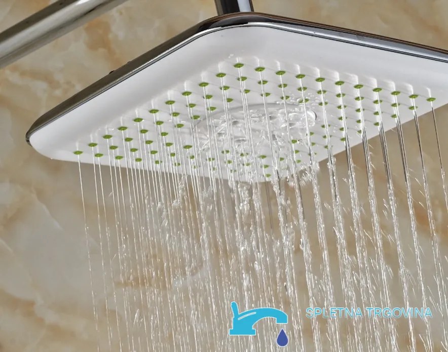 Nástěnný sprchový panel EYN NT96245 v chromovaném provedení
