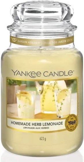 Yankee Candle - vonná svíčka Homemade Herb Lemonade (Domácí limonáda) 623g