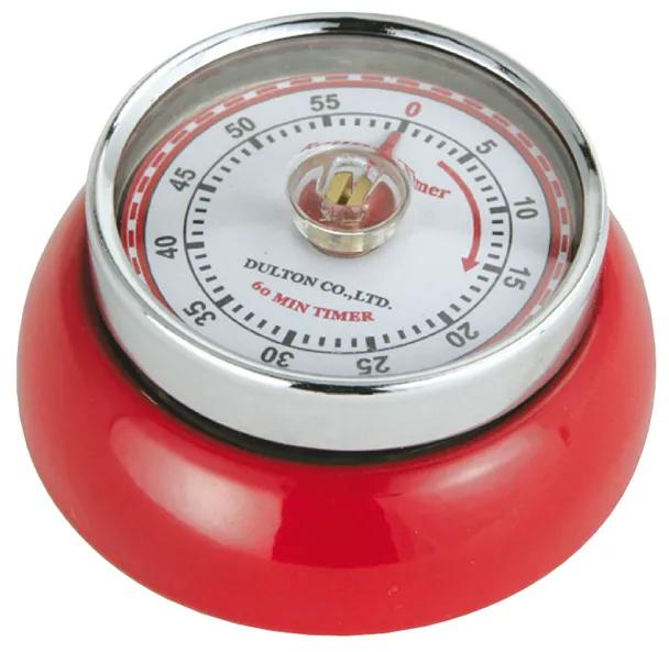 Zassenhaus SPEED Retro magnetická kuchyňská minutka červená