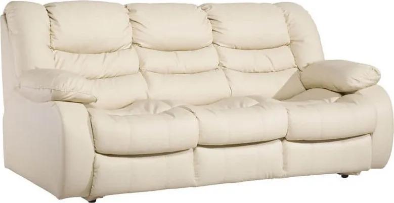 Casarredo - Komfort nábytek Rozkládací trojmístná pohovka RONALD kůže | potah: Kůže S-21