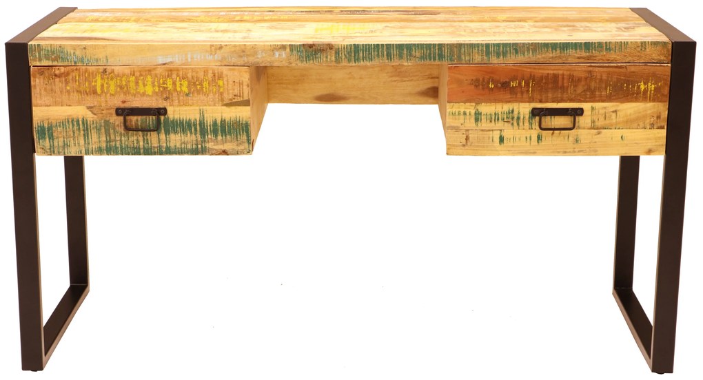 furniture-nabytek.cz - Psací stůl 160 cm z masivního dřeva mango 160x70x76
