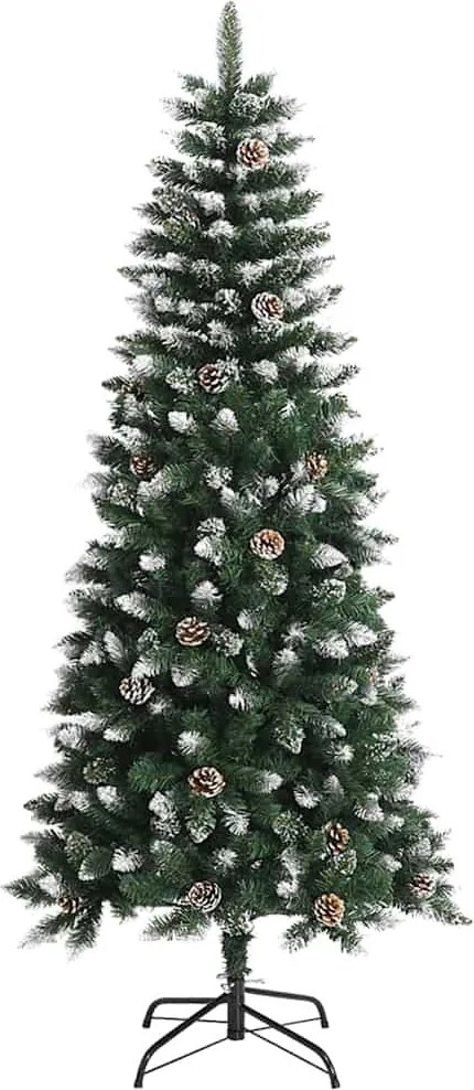 Umělý vánoční stromeček Zelená 150 cm PVC, plast a ocel 3395811