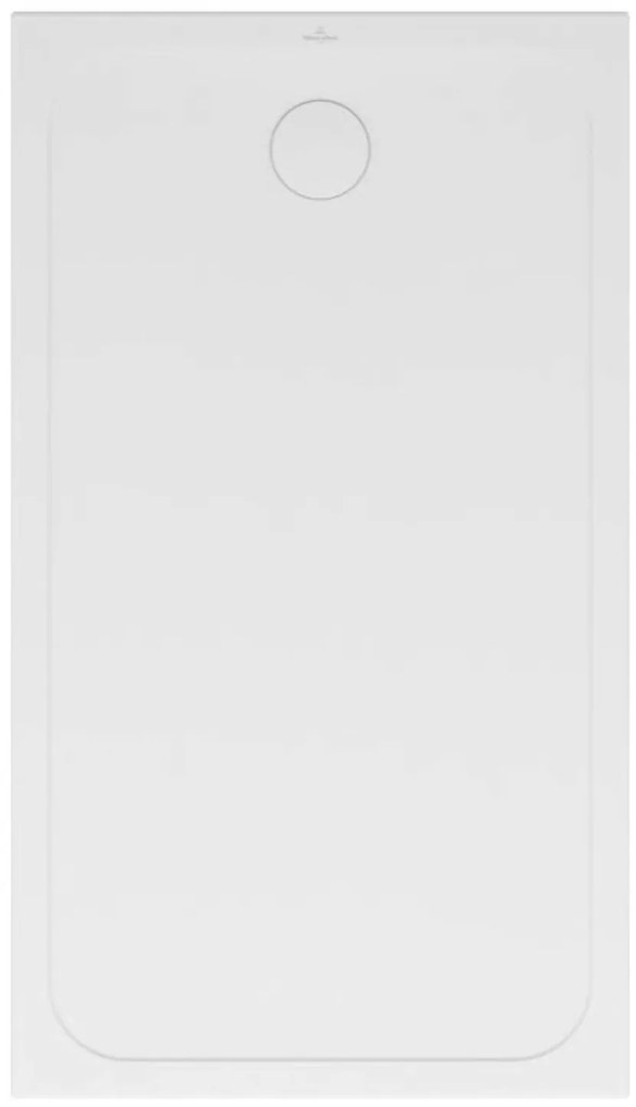 Villeroy & Boch Lifetime Plus - Sprchová vanička, 90x120 cm, Anti-slip, alpská bílá 6223N401