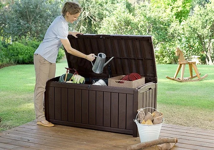 Keter Glenwood - zahradní box 390 L - 128 x 65 x 61 cm - Brown
