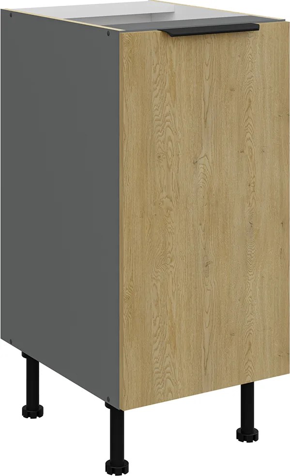 Kuchyňská linka CREMONA ac | 260 cm | UNI dvířka | antracit/cremona