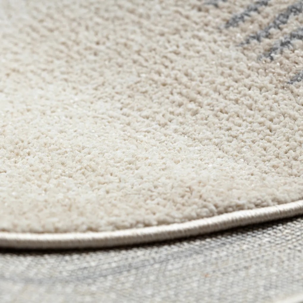 Dywany Łuszczów, Kusový koberec Fusion 0815 cream/beige, 180x270, béžová, kancelář