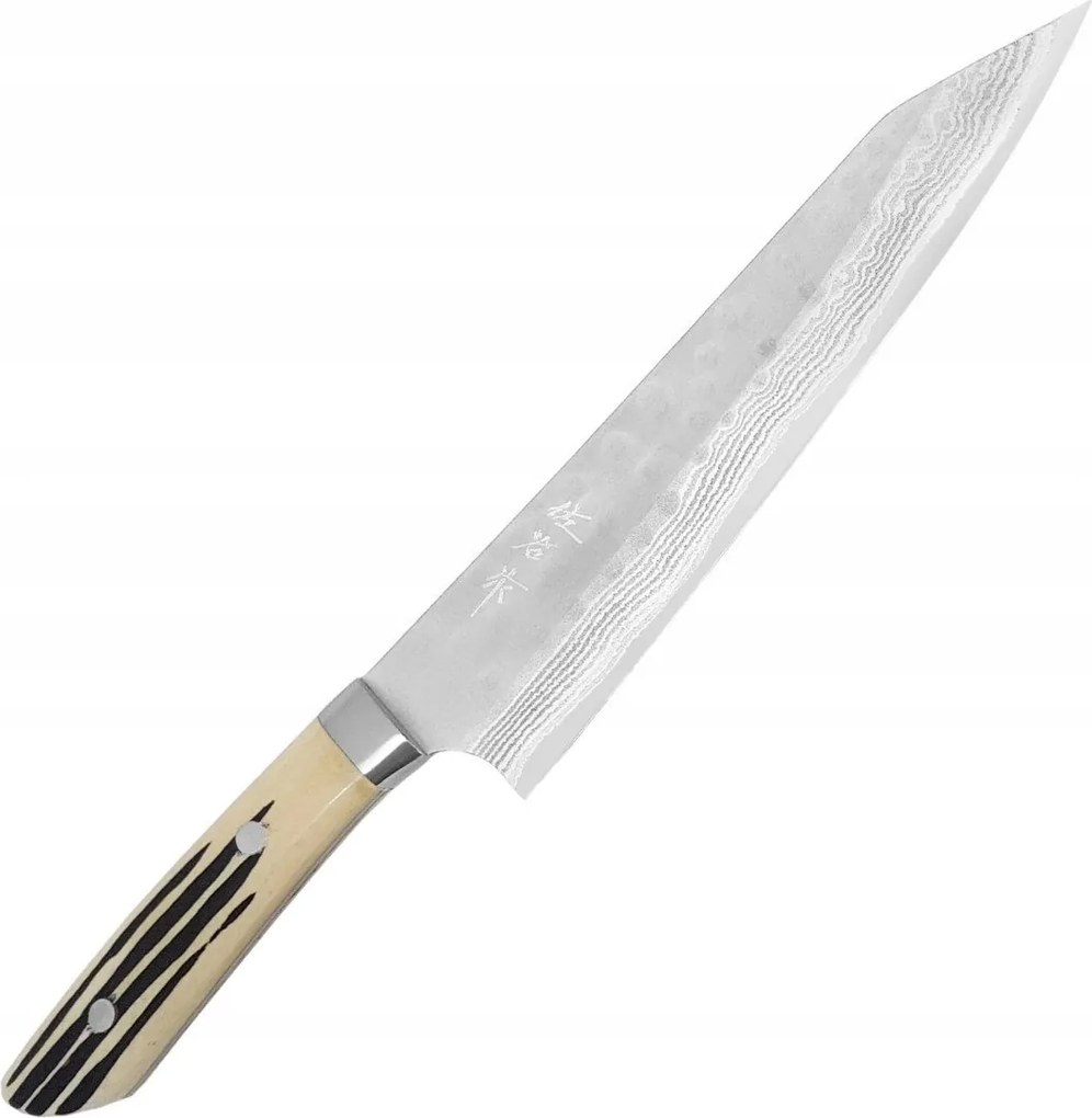 Takeshi Saji SRS-13 Jelení roh Ručně kovaný nůž šéfa 21 cm