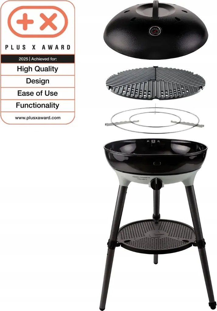 Carri Chef 50 Bbq Grill 2 Braai plynový gril (ø 50 cm)