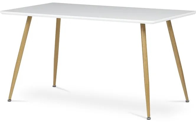 Autronic Jídelní stůl HT-W1214 WT Odstín: Bílá