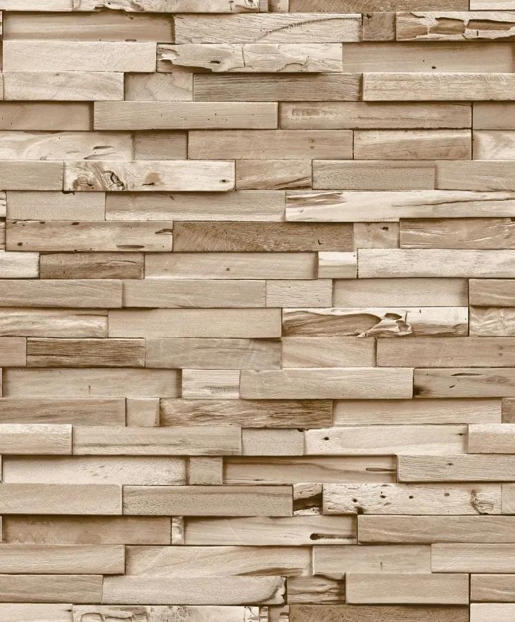 Vliesová tapeta na zeď imitace dřeva A64002 | Lepidlo zdrama