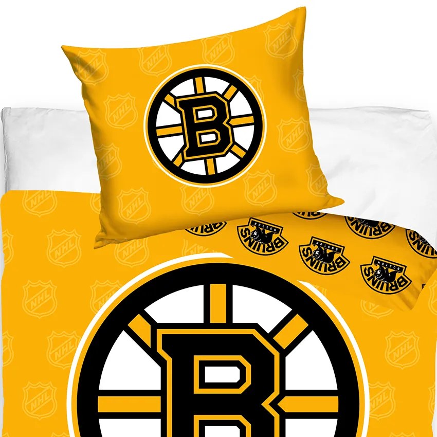 Hokejové povlečení NHL Boston Bruins Shields Velikost: 140x200 + 70x90 cm