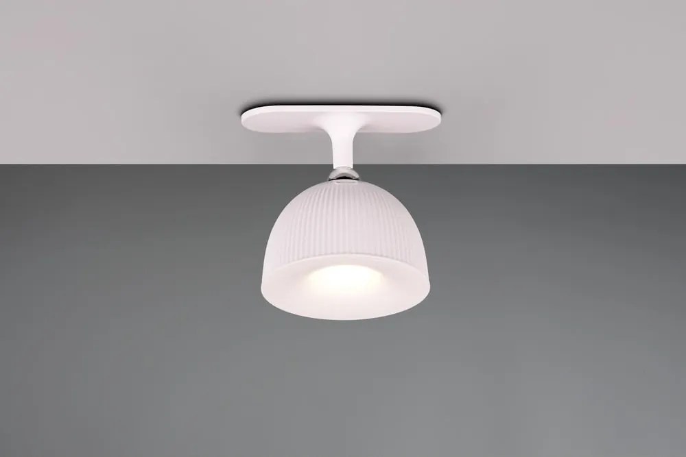 Stmívatelná bílá LED stolní lampa s klipem (výška 41 cm) Maxima – Reality