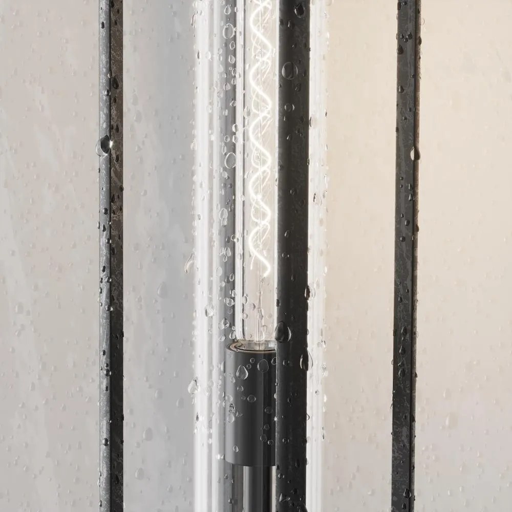 M O452FL-01GF3 Venkovní sloupkové svítidlo Cell E27 15W černý hliník IP54 - MAYTONI