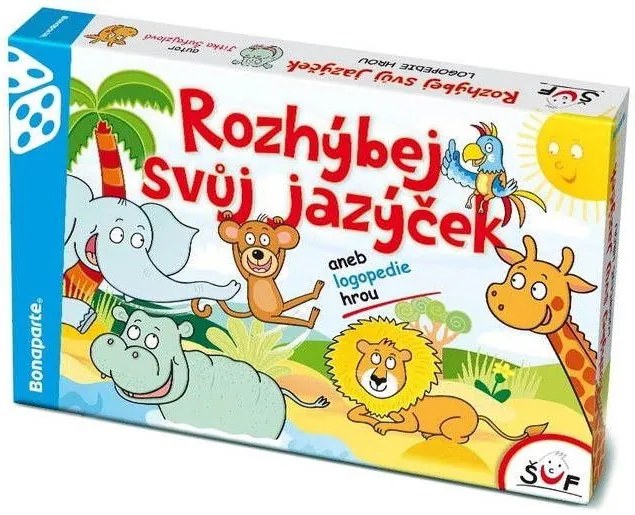 Společenská hra rozhýbej svůj jazýček aneb logopedie hrou