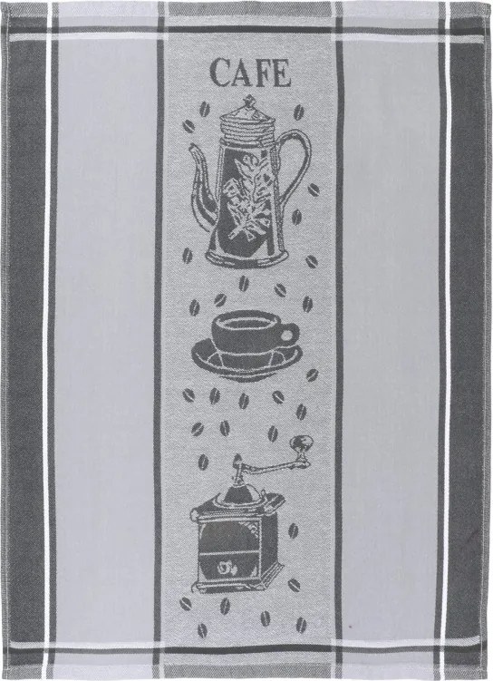 Bellatex Kuchyňská utěrka 1 ks Šedá 50x70 cm