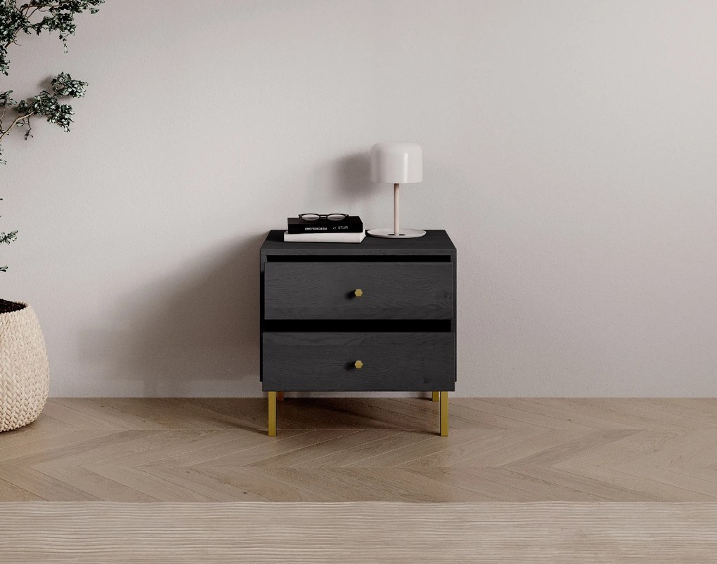 ADRK Furniture Noční stolek Tili ADRK-NS-TIL-B