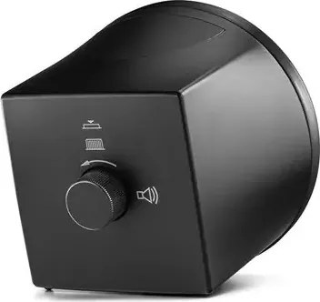 Braun BC07 černá / Klasický budík / Analogový / DCF ( Rádiem řízené) /