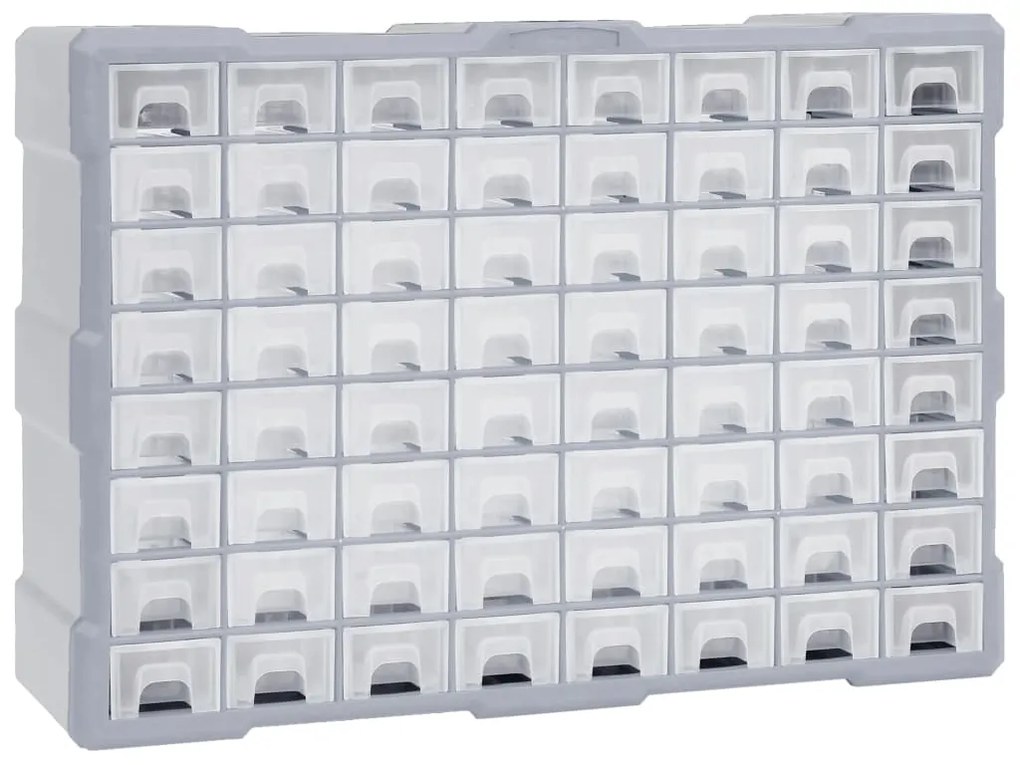 Organizér se 64 zásuvkami 52 x 16 x 37,5 cm 147580