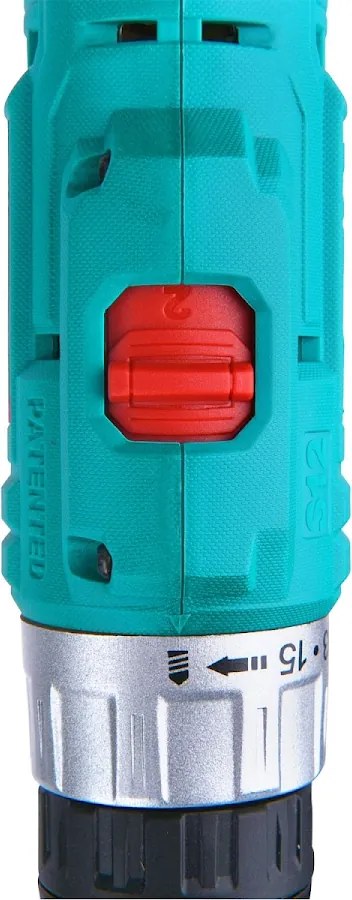 Vrtací šroubovák AKU, 12 V Li - ion (2x), 1500 mAh TOTAL TDLI1232