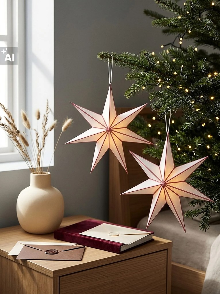 Sinsay - Vánoční LED lampička - červená