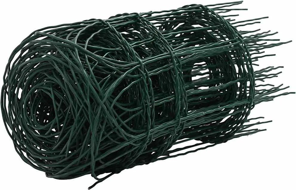 Zahradní plot práškované železo 10 x 0,4 m 141071