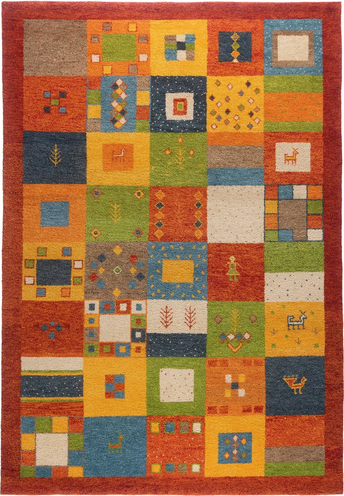 XXXLutz ORIENTÁLNÍ KOBEREC, 200/300 cm vícebarevná, červená Cazaris - Orientální koberce - 004345137572