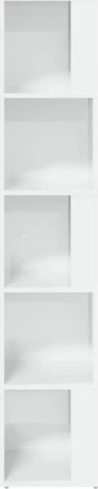 vidaXL Rohová skříňka 33 x 33 x 164,5 cm kompozitní dřevo [809048] Barva: Černá
