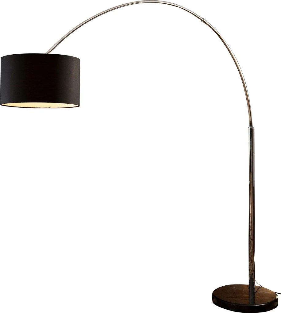 XXXLutz STOJACÍ OBLOUKOVÉ SVÍTIDLO, 180/210/38 cm P & B - Online Only svítidla - 001769024201
