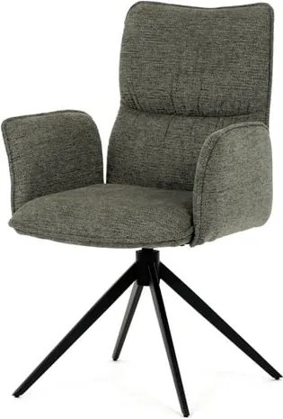 Jídelní židle Autronic zelená látka DCH-D1328 GRN2
