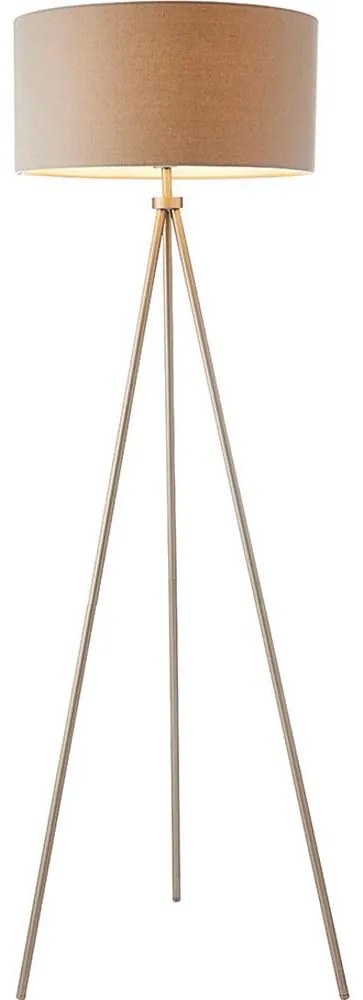 Endon 66987 - Stojací lampa TRI 1xE27/60W/230V béžová 66987
