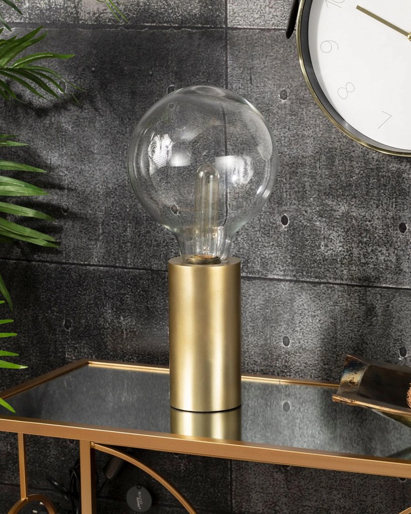 Stolní lampa Wiki gold 42cm