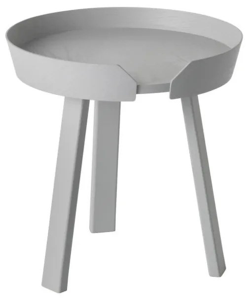 Muuto Stolek Around Coffee S, light grey