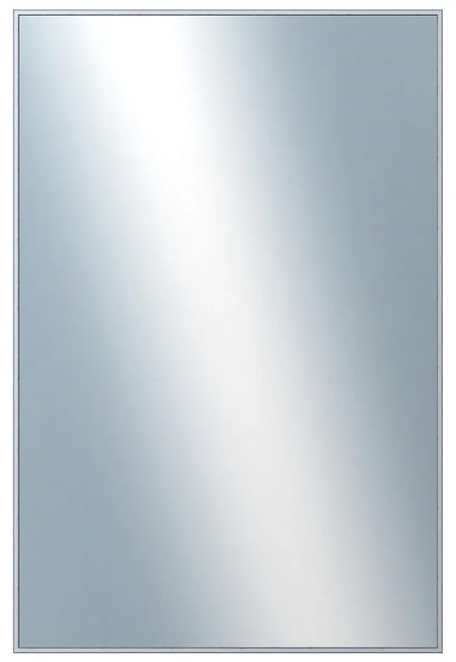 DANTIK - Zarámované zrcadlo - rozměr s rámem cca 80x120 cm z lišty Hliník stříbrná drás|P269-218 (7269218)