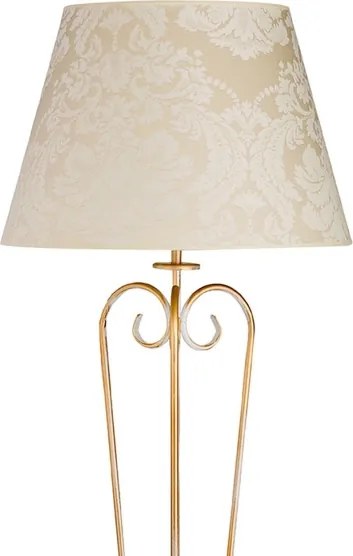 BRILAGI - Stojací lampa SONIA 1xE27/15W/230V krémová/patina