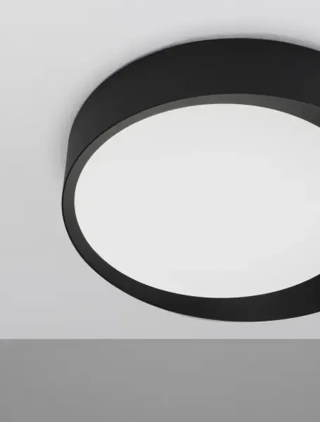 Stropní svítidlo LED se stmíváním Oby 60 černá
