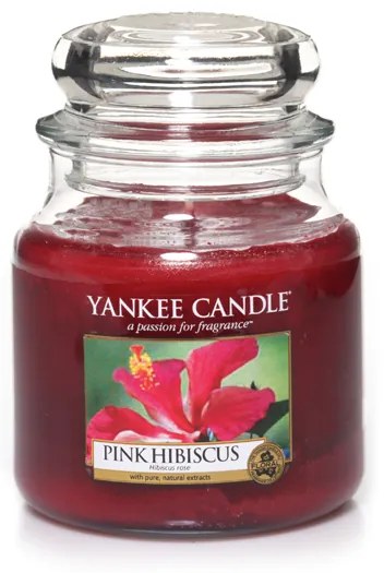 Vonná svíčka Yankee Candle PINK HIBISCUS - stření